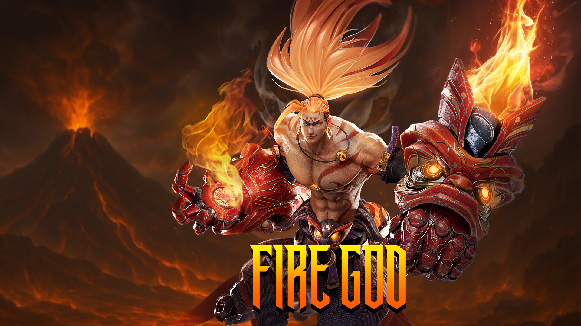 ArtStation - Fire God
