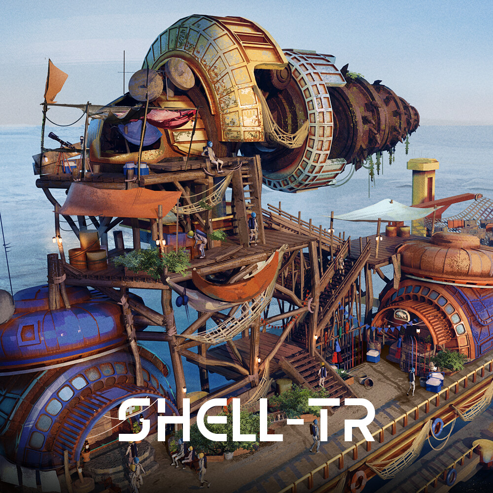 ArtStation - SHELL-TR Outpost