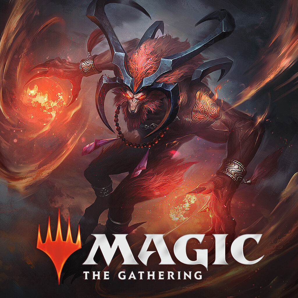 ArtStation - MTG: Ifrit/Fury