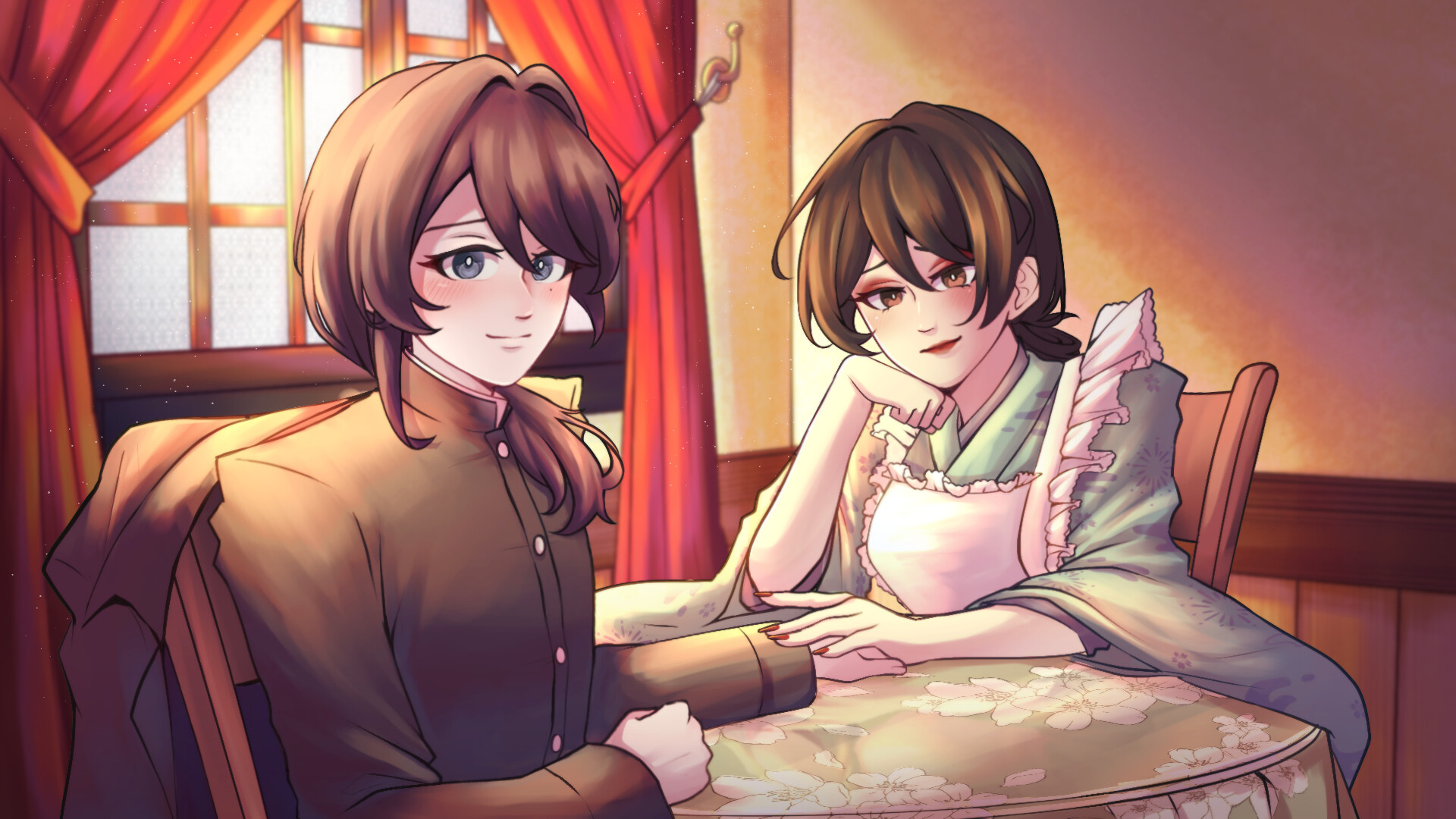 ArtStation - Café Tsurumi (2D Narrative Puzzle Game)