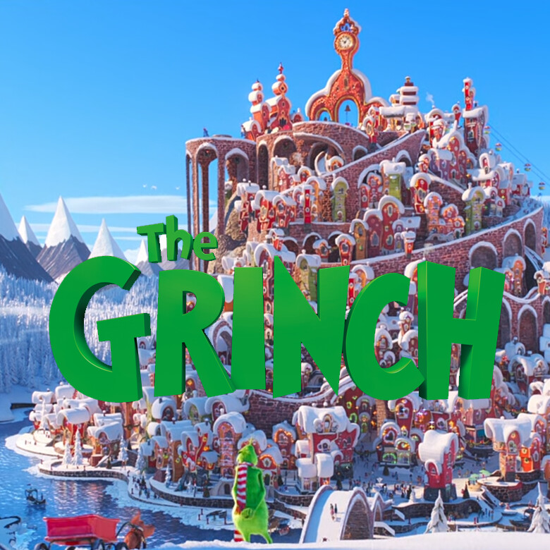 ArtStation - Grinch : (Set & Props Modeler) Illumination Studios Paris.
