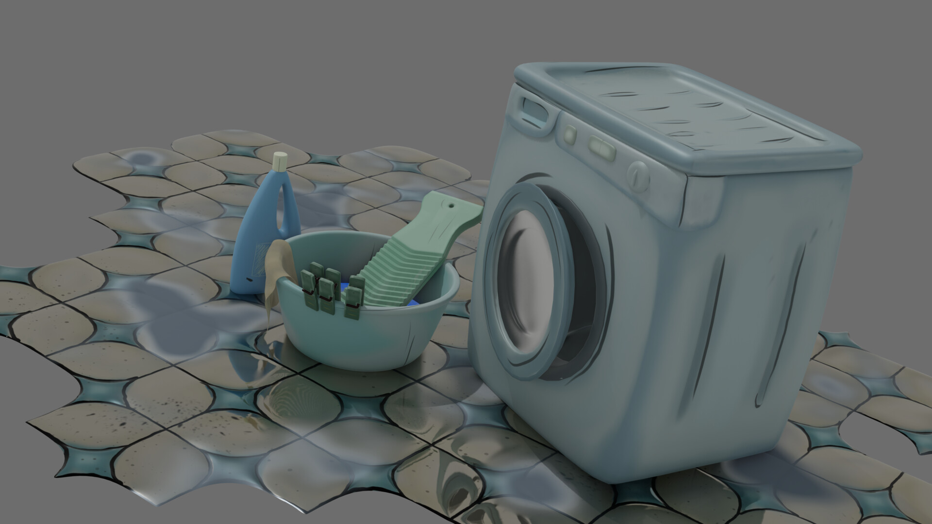 ArtStation - Washing machine