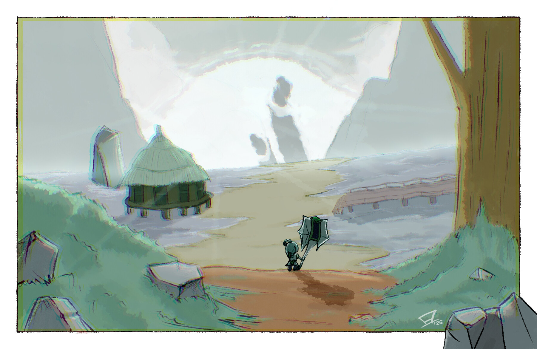 ArtStation - Environment Concept: Flarch