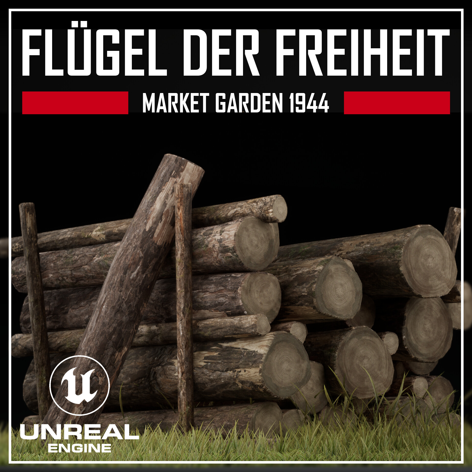 ArtStation - Flügel der Freiheit - Wooden Logs