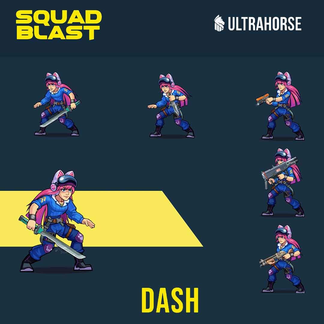 ArtStation - Dash SpineCharacter Animation