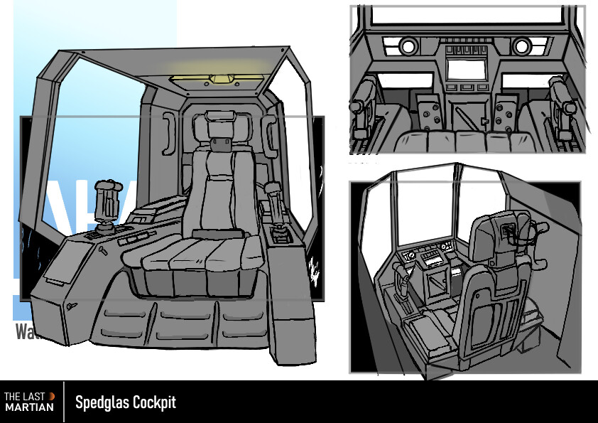 ArtStation - Spedglas Cockpit