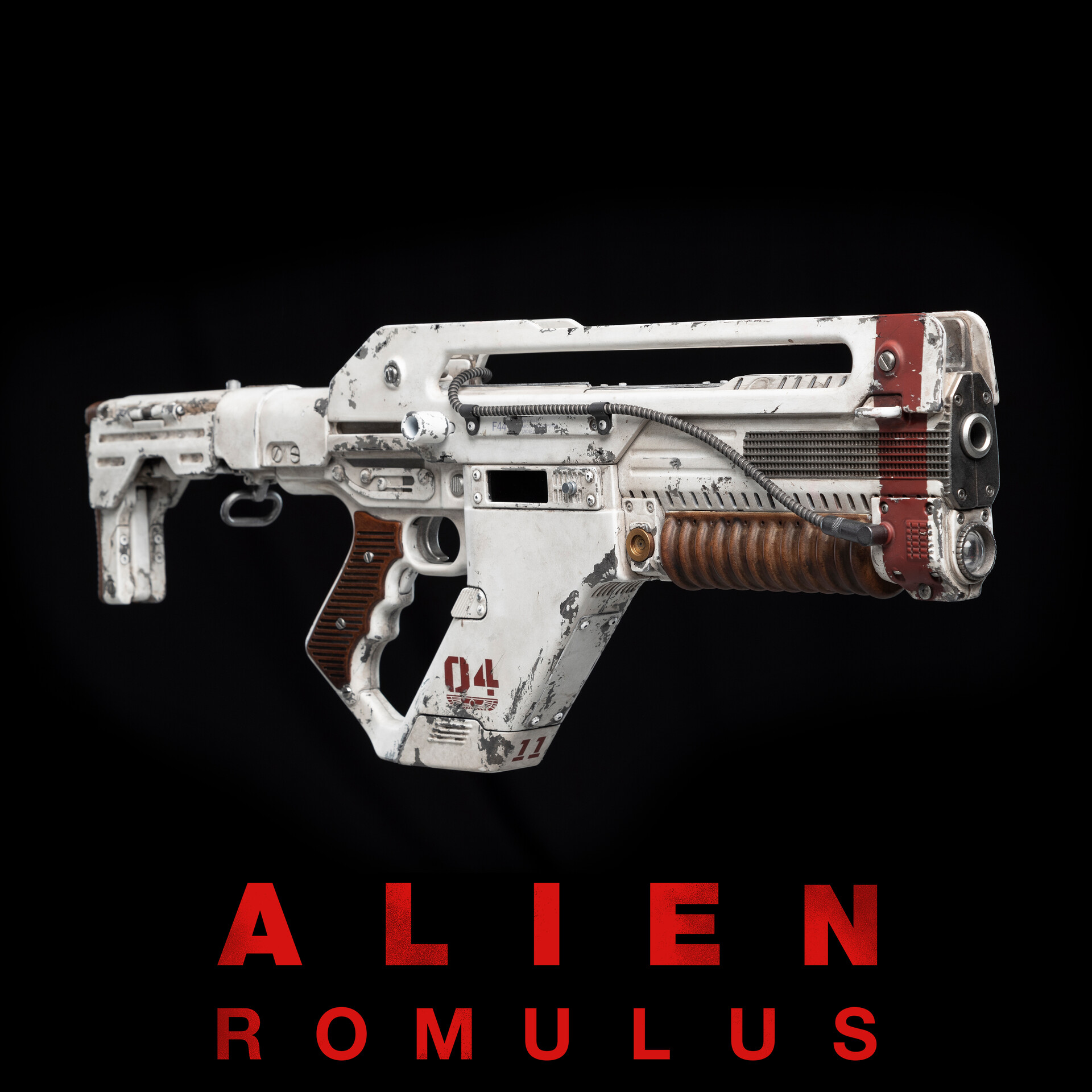 ArtStation - Alien Romulus - F44AA Pulse Rifle