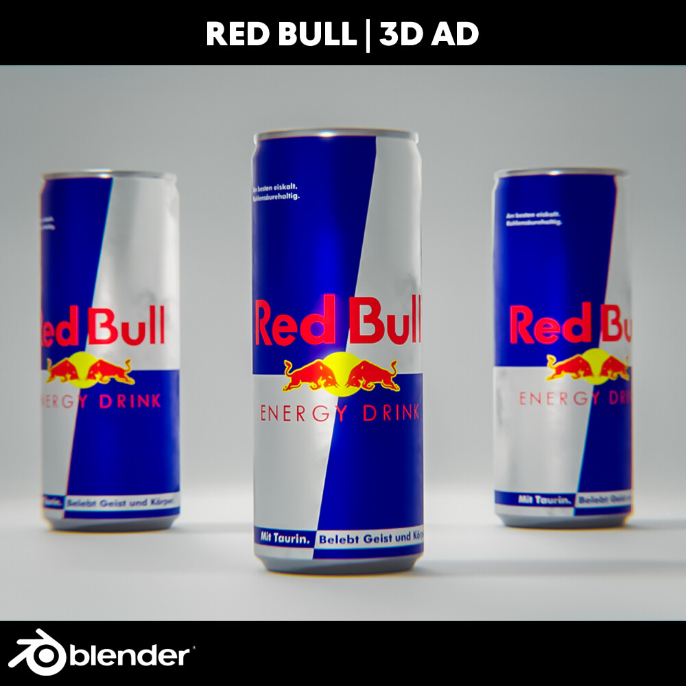 ArtStation - Red Bull Ad – Full 3D Commercial Animation