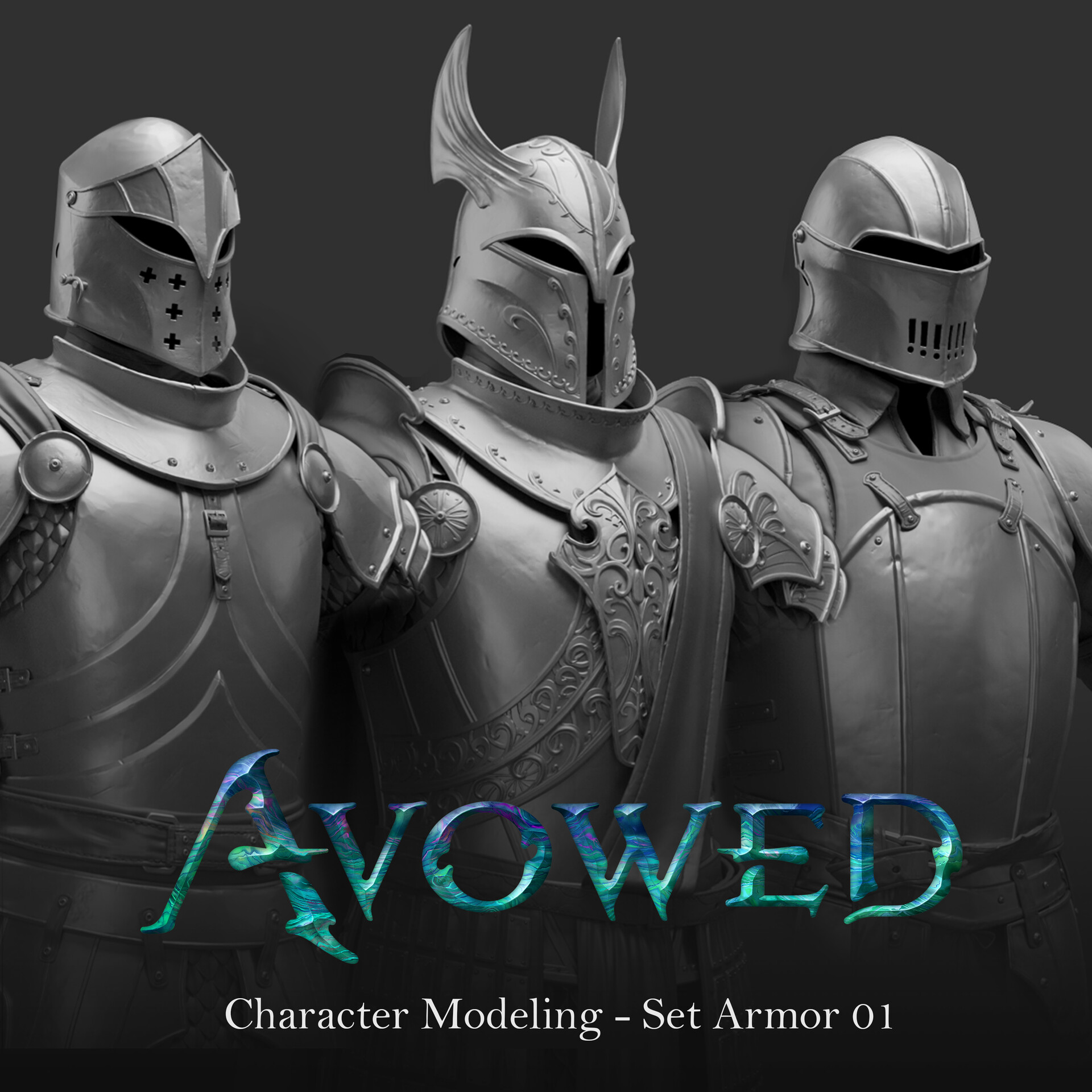 ArtStation - Avowed Character Modeling - Armor 01