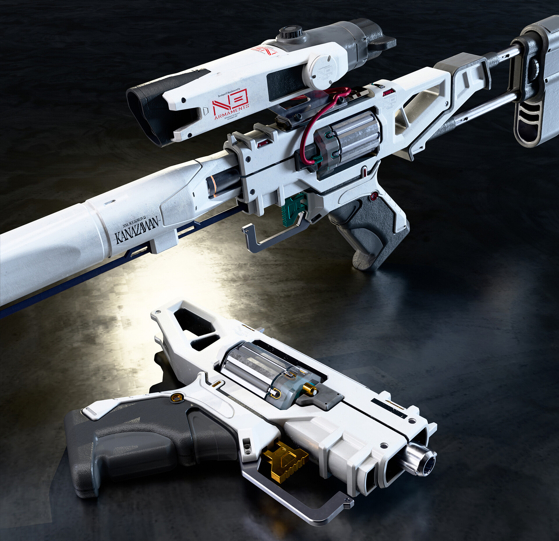 ArtStation - XM22 Type-K. Precision