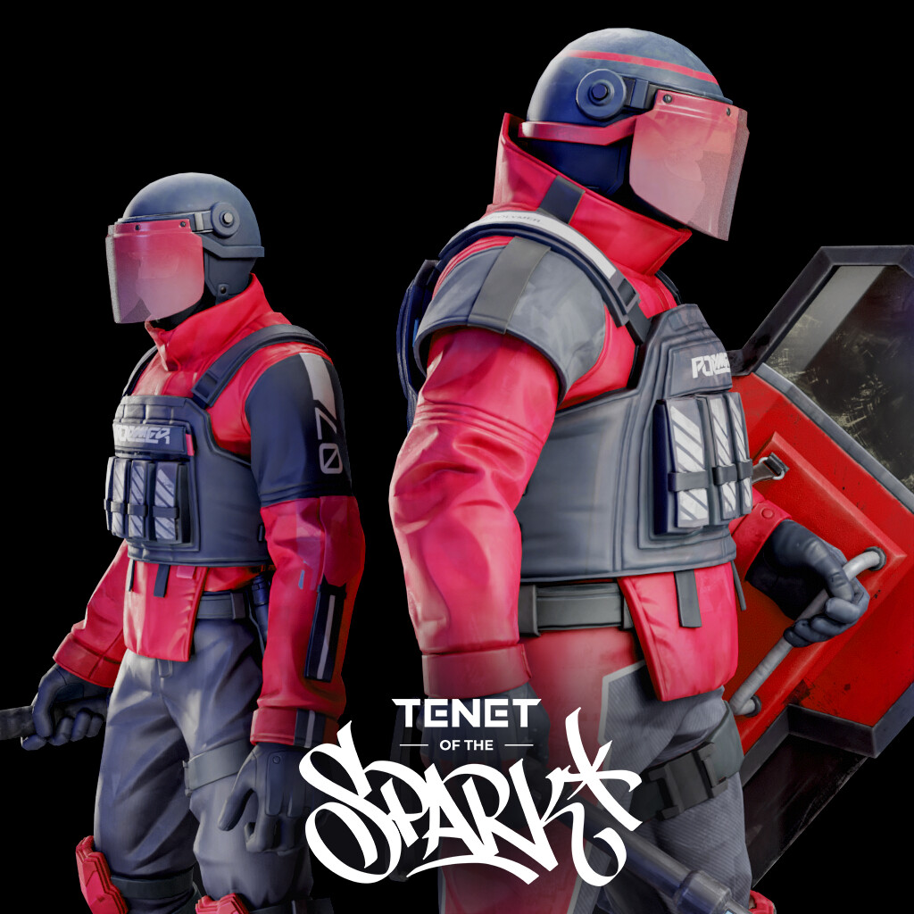 ArtStation - Tenet of the Spark - Cops