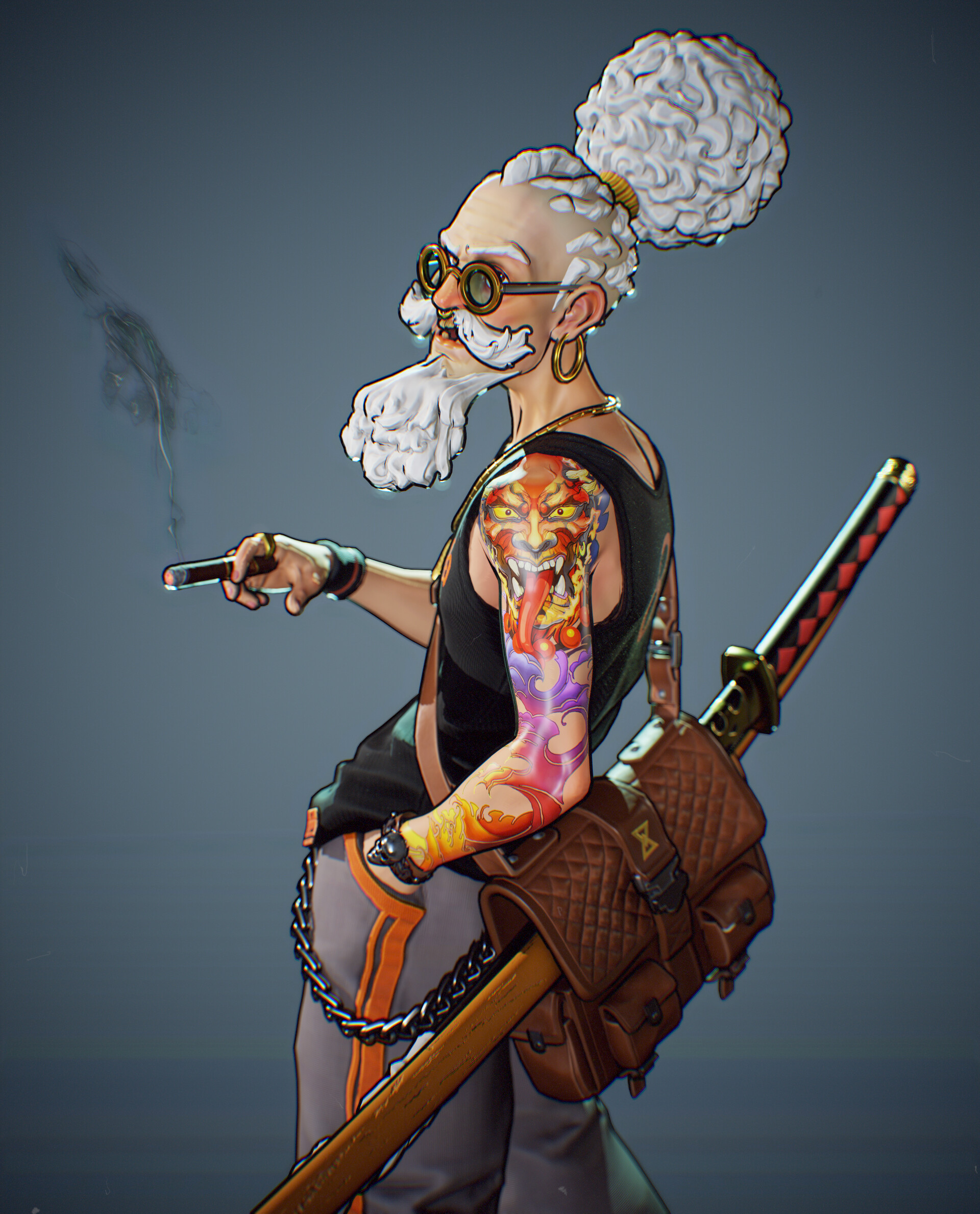 ArtStation - old work re-render