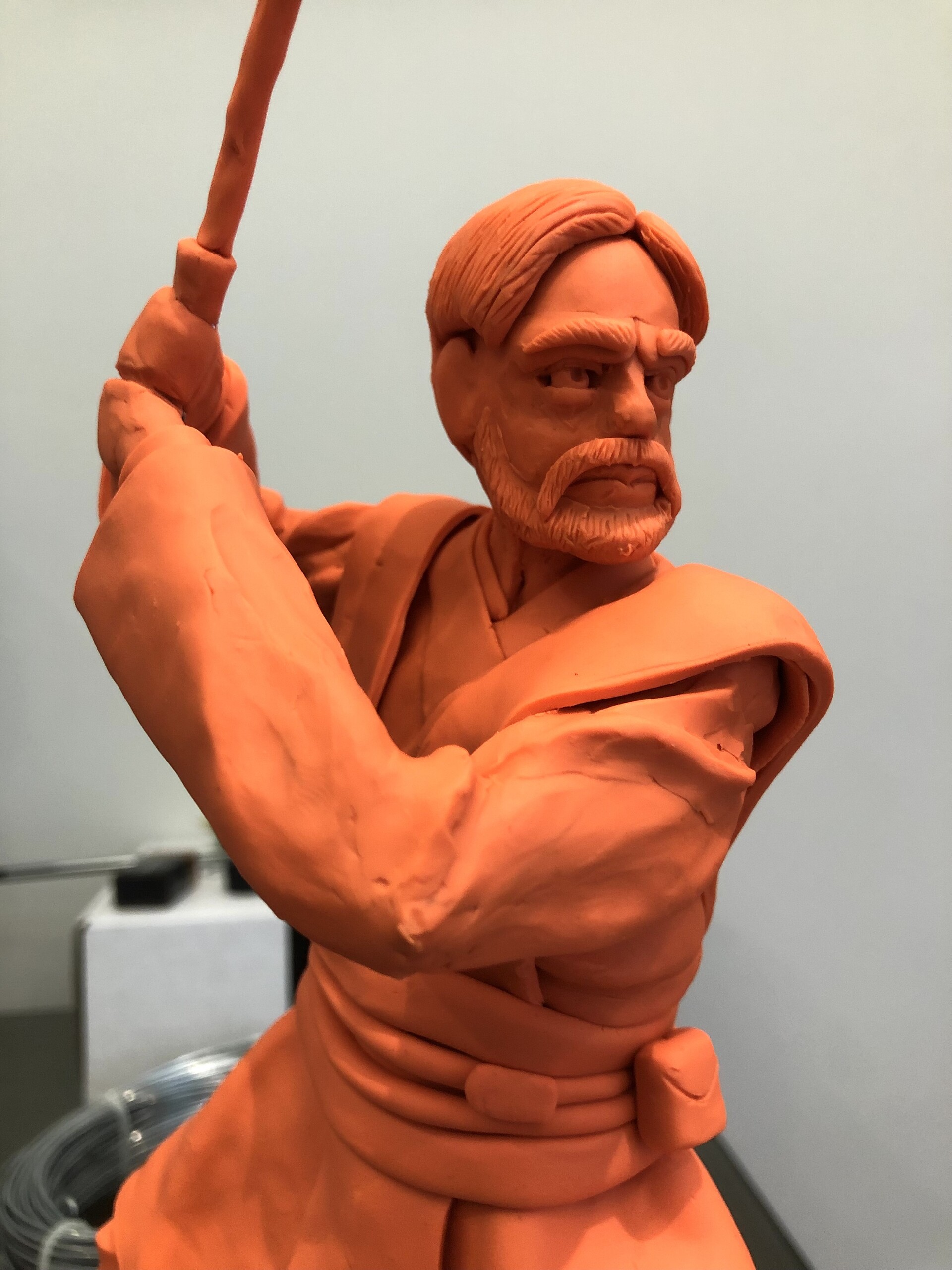 ArtStation - Obi-wan Kenobi sculpture