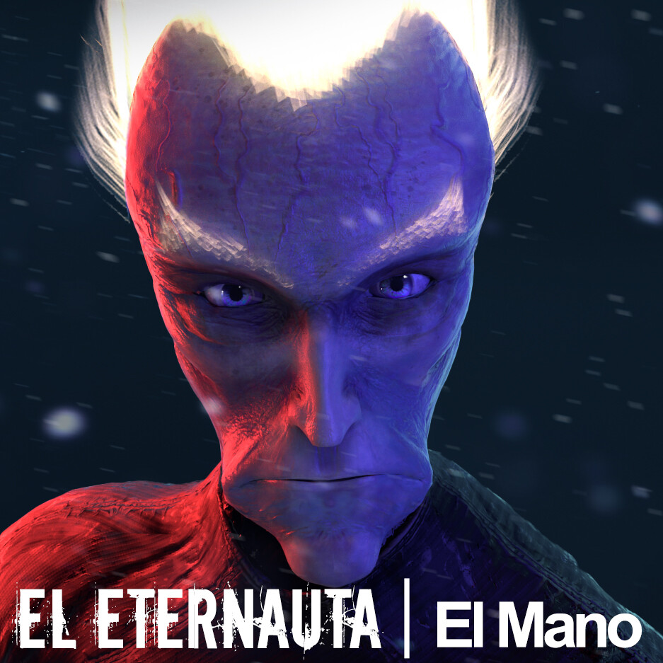 ArtStation - El Eternauta Fan Art - (The Eternaut ) - El Mano (The Hand) - Game ready character