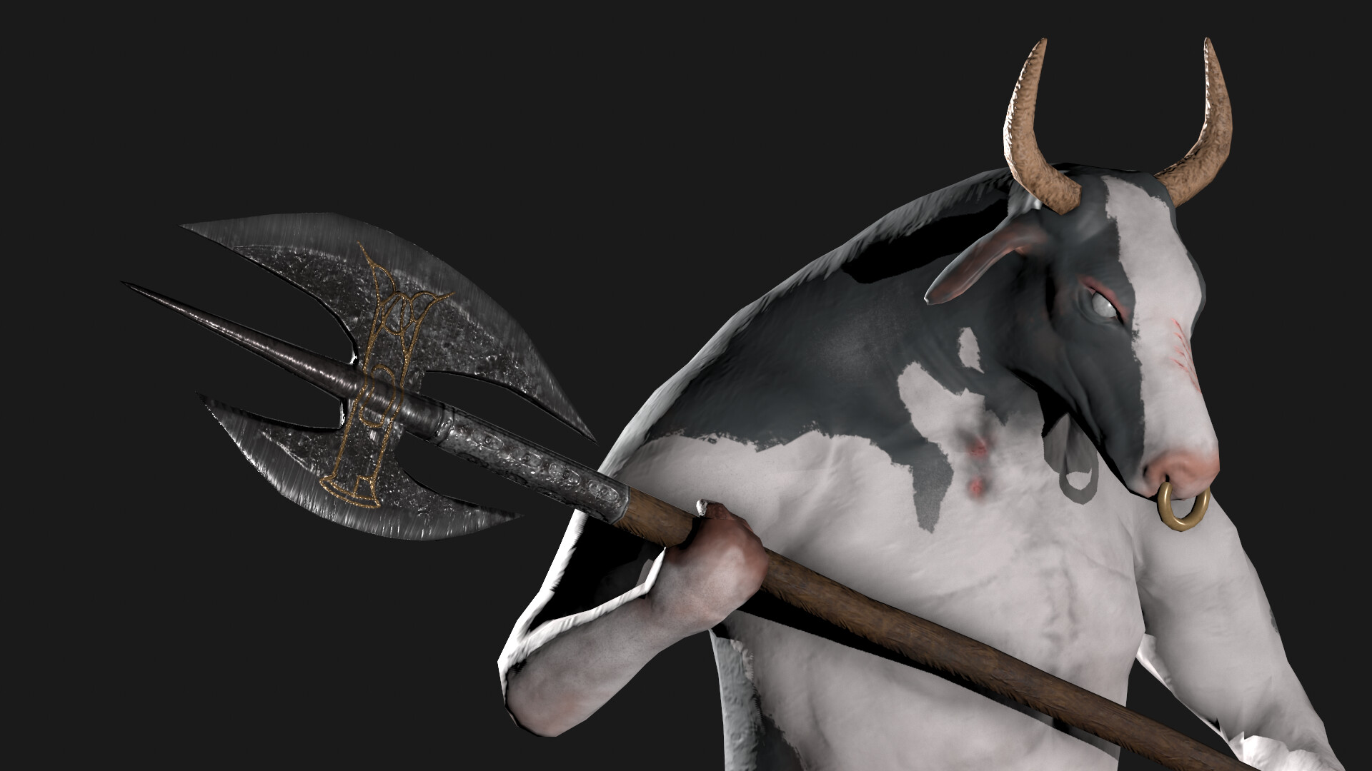 ArtStation - Hell Bovine - fanart