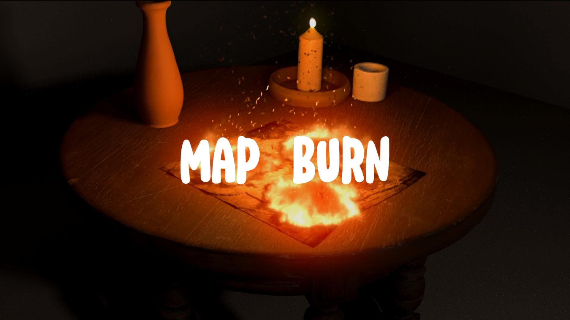 ArtStation - Map Burn – Pyro + Cloth Tear Simulation in Houdini