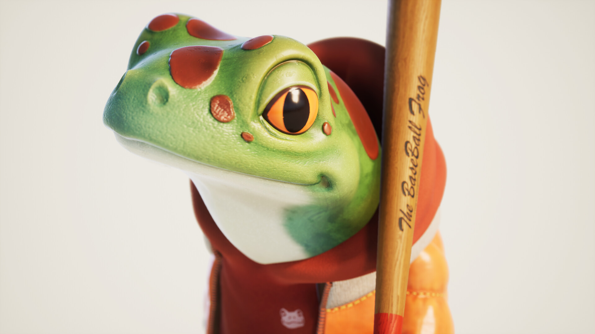 ArtStation - Frog & Baseball