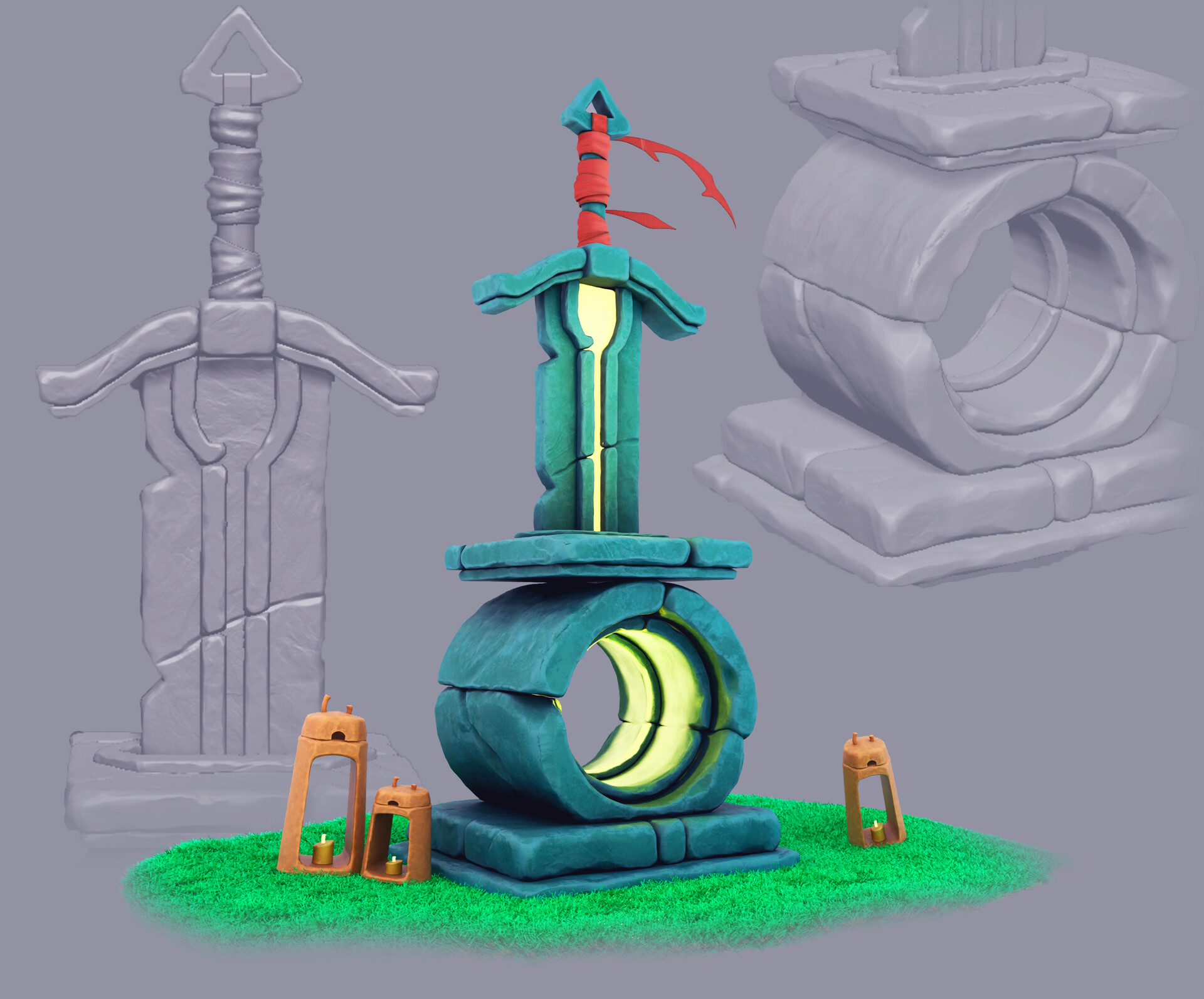 ArtStation - Dungeon sword