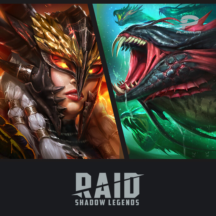 ArtStation - Сharacter portraits for Raid: Shadow Legends