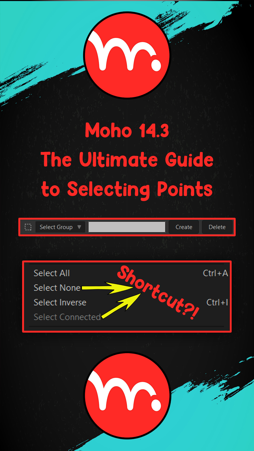 ArtStation - The Ultimate Guide to Selecting Points | Moho 14.3