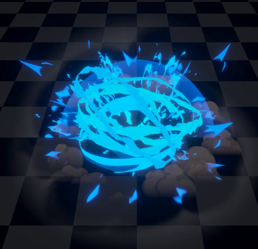 ArtStation - VFX Asset Pack - Stylized Blast vol.1