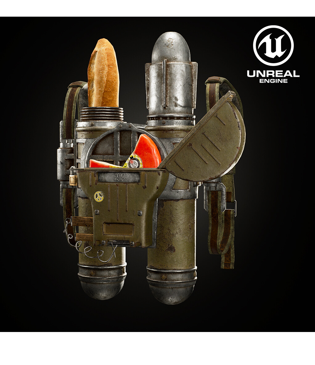 ArtStation - Tactical Bread Holster