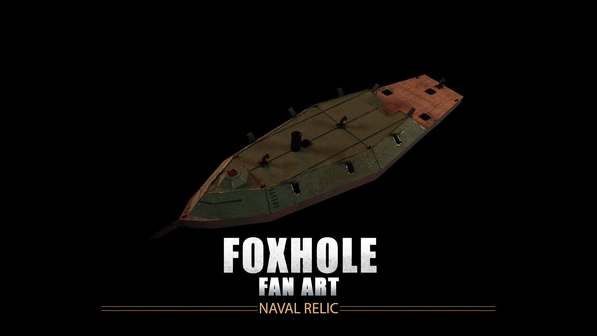 ArtStation - The Liberator | Foxhole Relic Naval - fan art