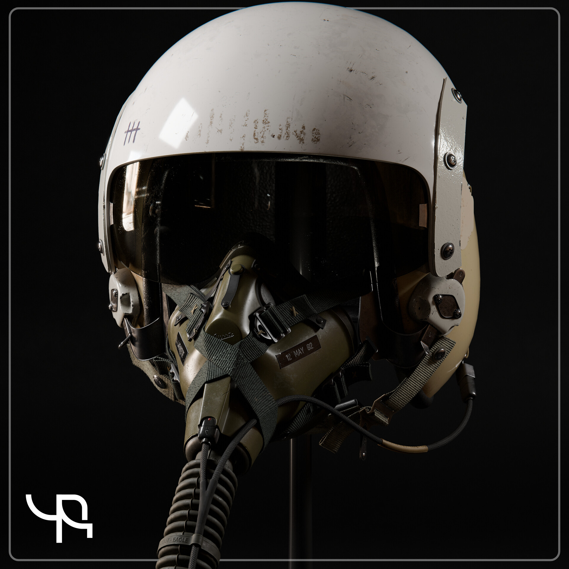 ArtStation - HGU-26/P Flight Helmet