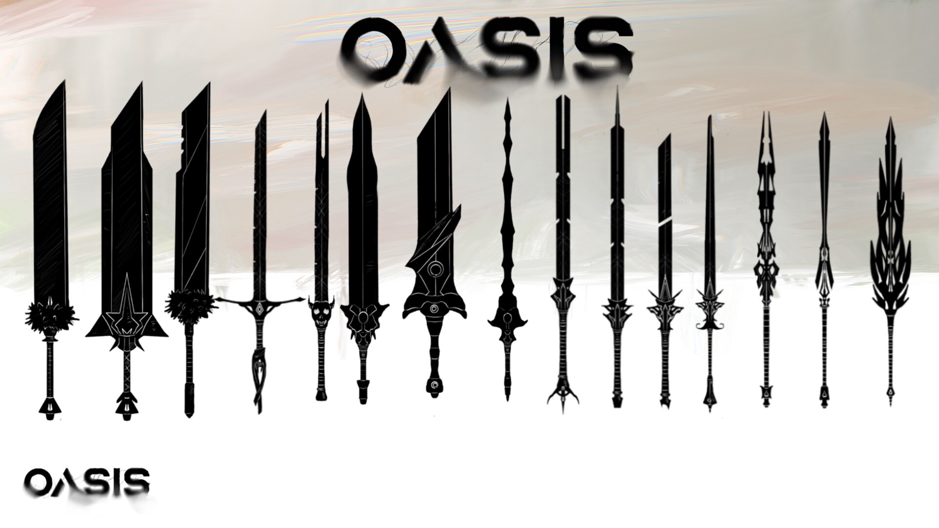 ArtStation - weapon thumbnails