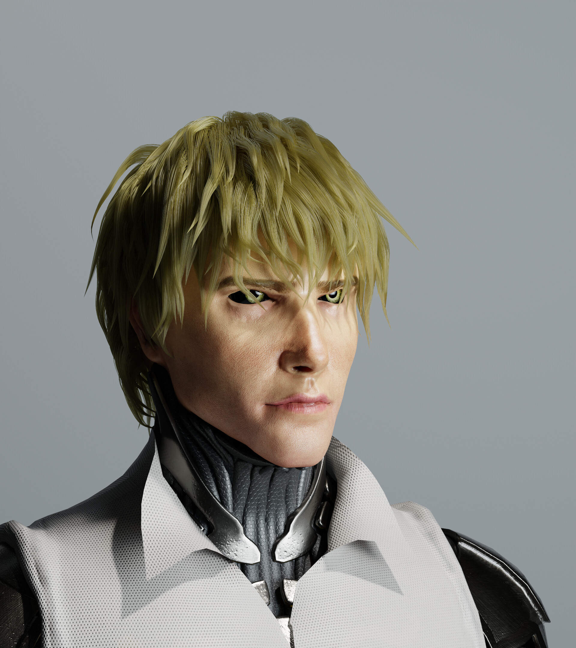 ArtStation - Genos – Realistic 3D Fan Art