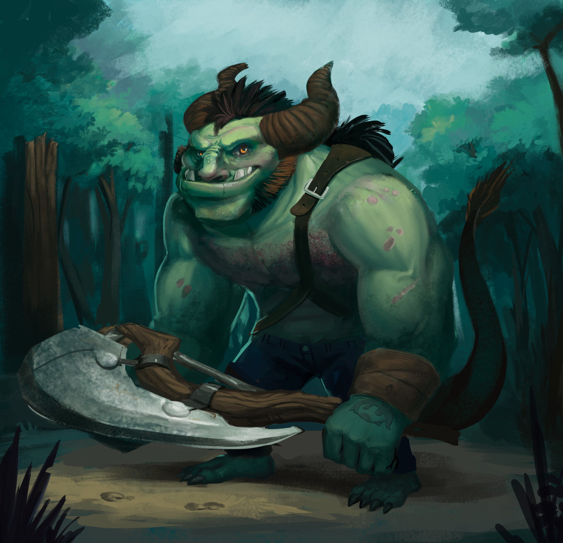 ArtStation - Troll – Design Exploration Project