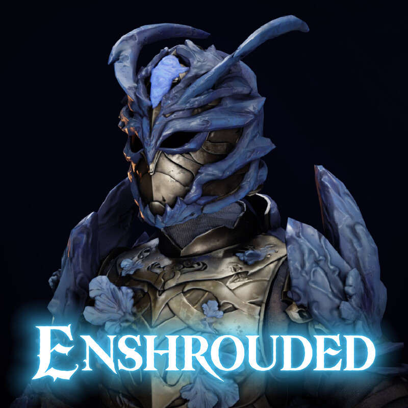 ArtStation - Enshrouded - [Shroud Warrior Armor]
