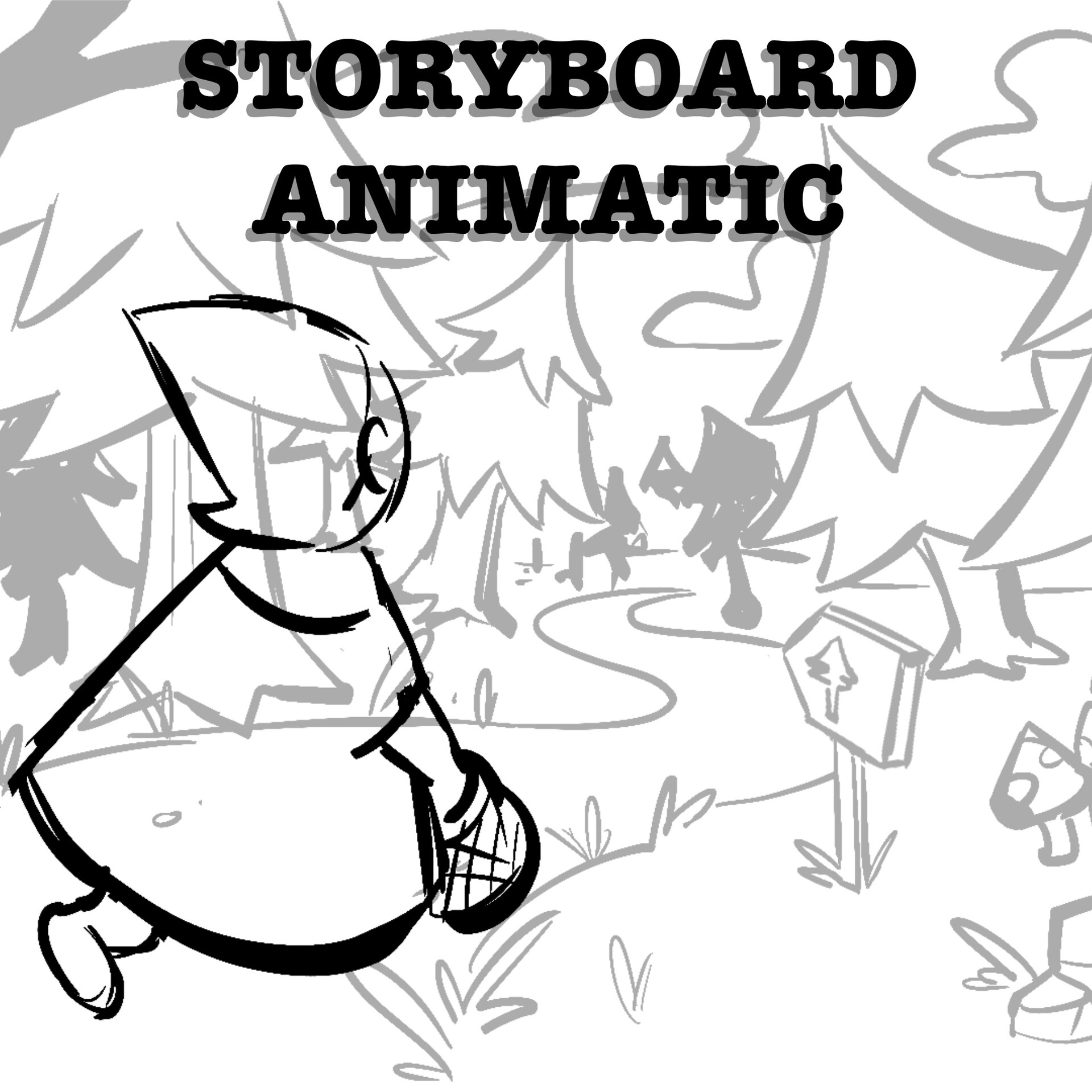 ArtStation - "Red" Storyboard Animatic, 2024