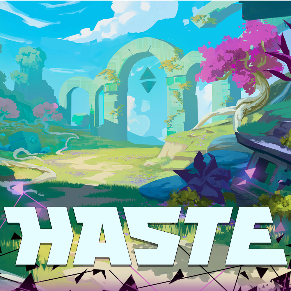 ArtStation - HASTE - Forest World key art