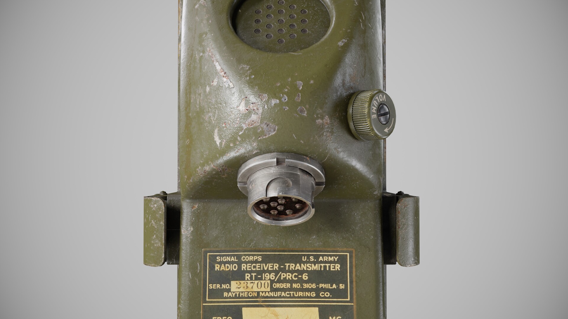 ArtStation - U.S. Vietnam War Era RT-196/PRC-6 Radio Receiver Transmitter