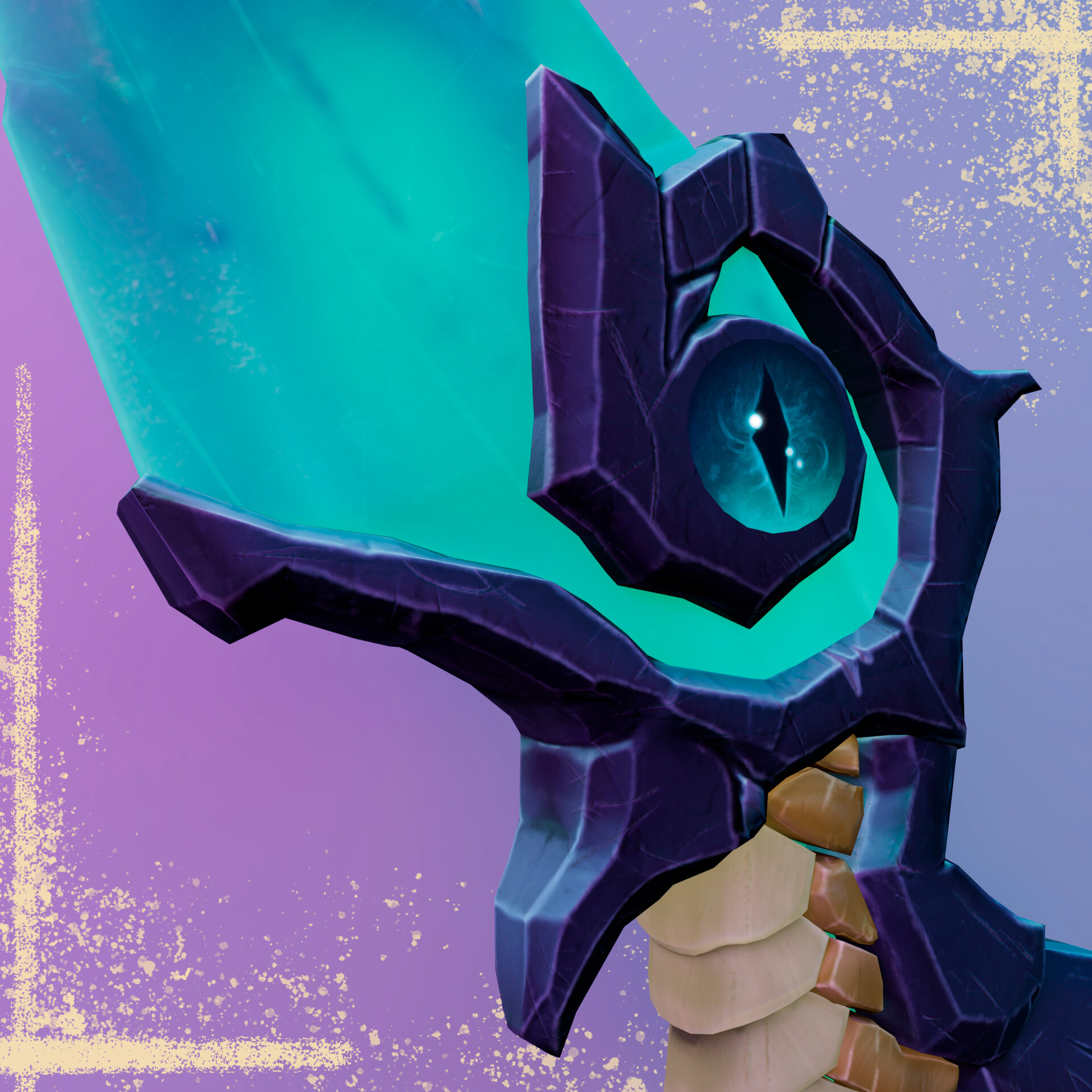 ArtStation - Monster Stylized Dagger