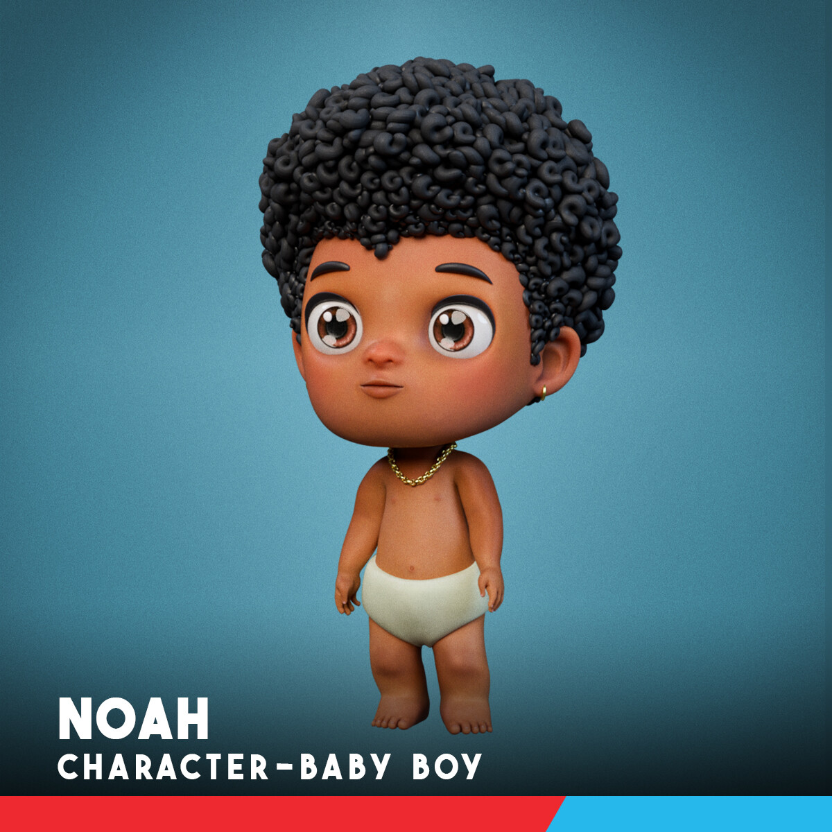 ArtStation - NOAH CHARACTER-BABY BOY