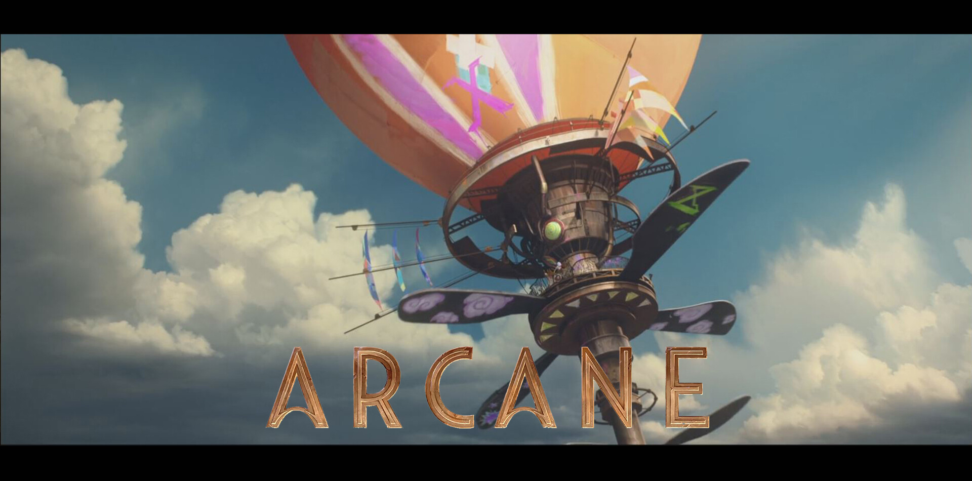 ArtStation - Arcane : Jinx Airship
