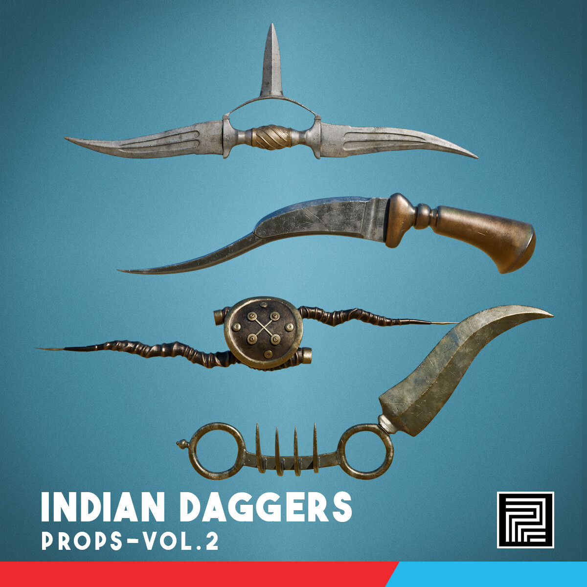ArtStation - INDIAN DAGGERS VOL.2
