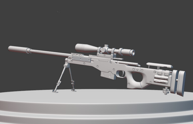 ArtStation - AWM 3D Model