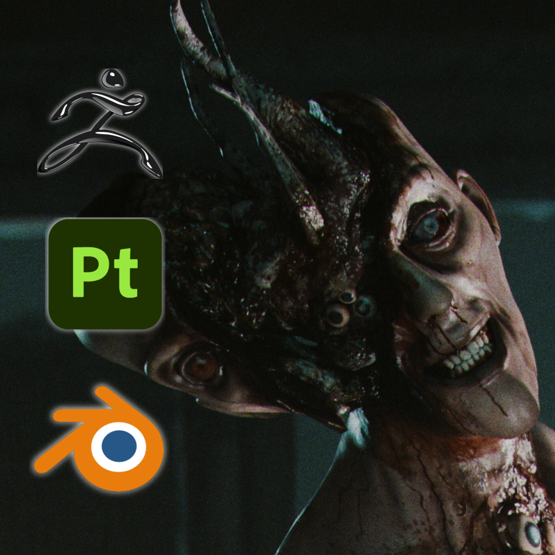 ArtStation - HOST 3D Horror Animation