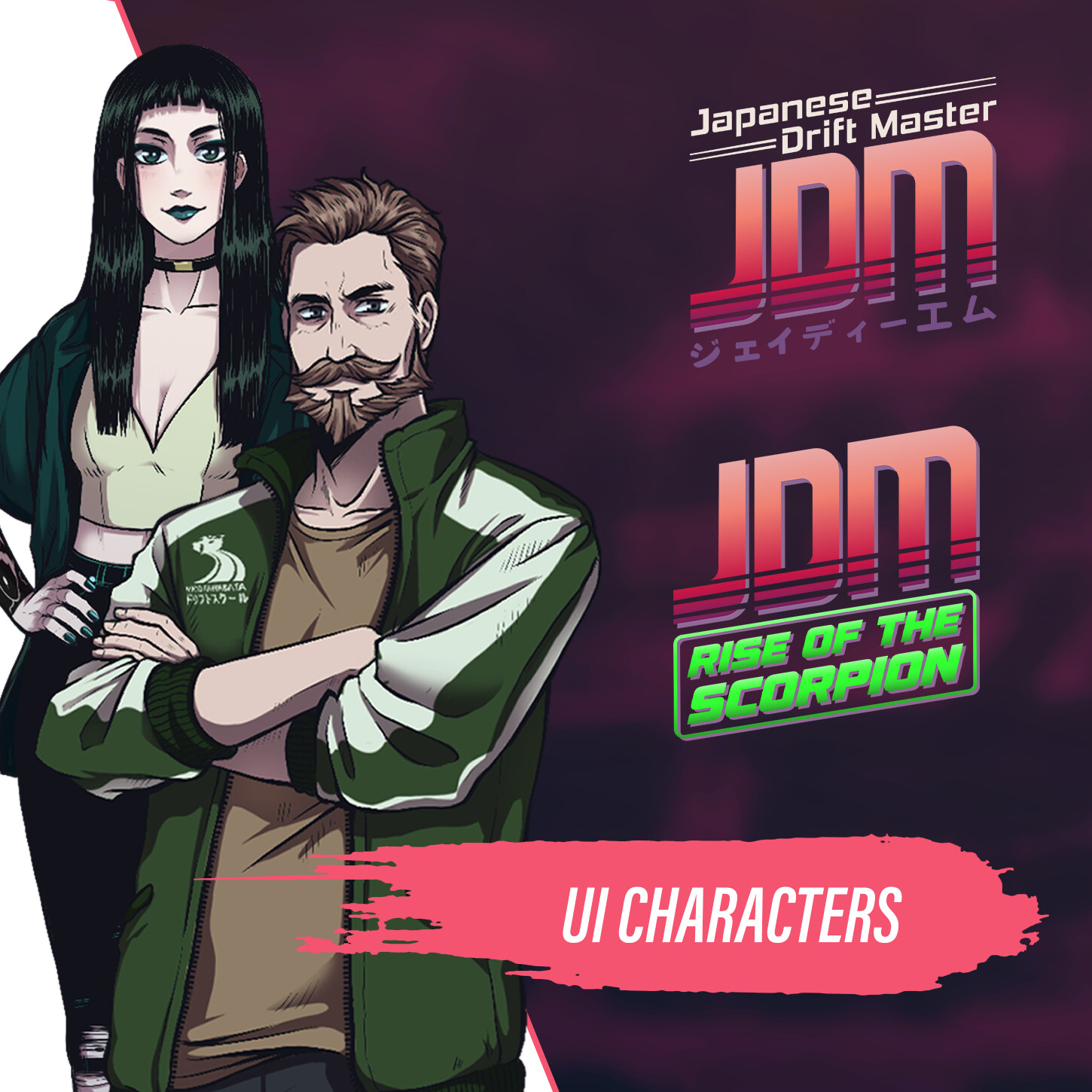 ArtStation - JDM: Japanese Drift Master & JDM: Rise of the Scorpion ...