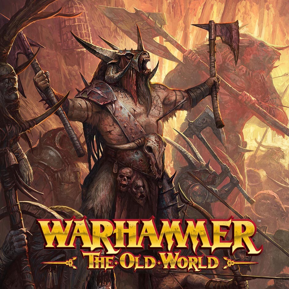 ArtStation - Warhammer The Old World: Beastmen Brayherds Arcane Journal Cover art