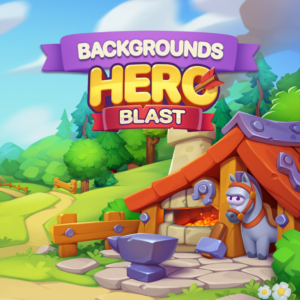 ArtStation - Backgrounds - Hero Blast