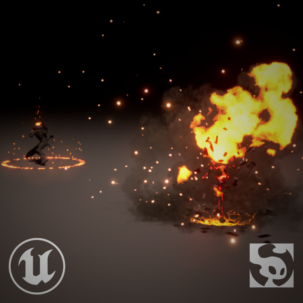 ArtStation - Fire Explosion Spell