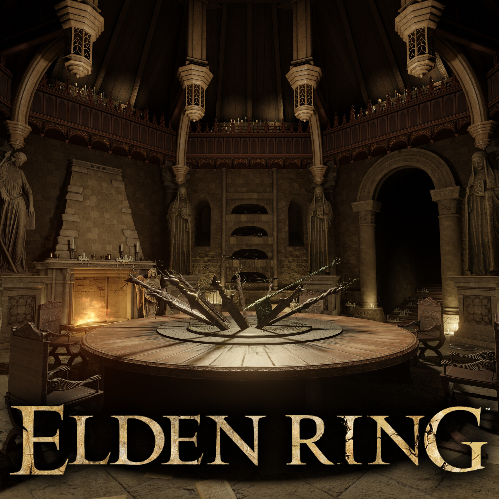ArtStation - Roundtable Hold - Elden Ring
