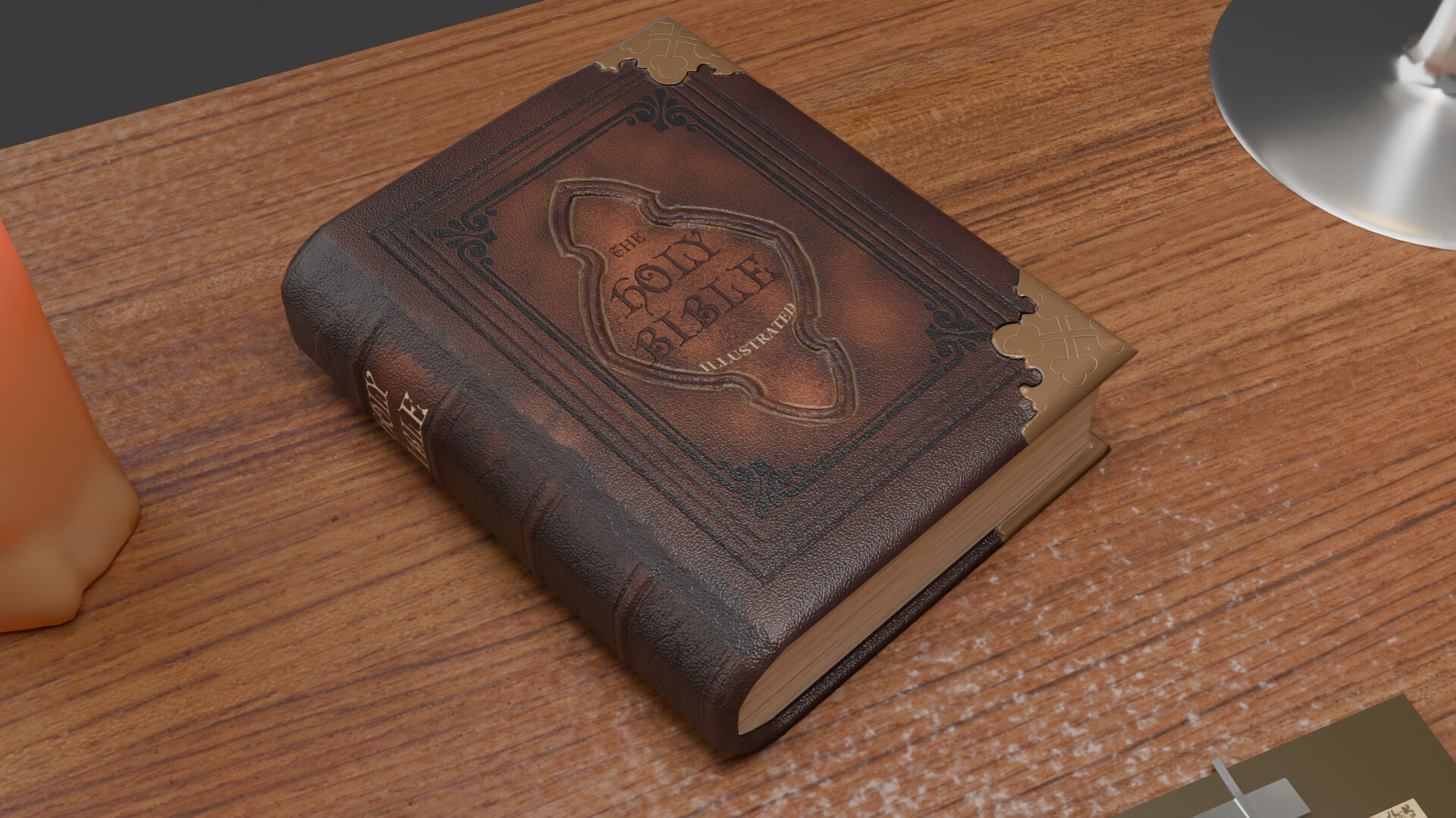 ArtStation - Holy bible Modeled and texture