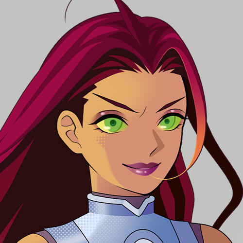 ArtStation - DC: Starfire