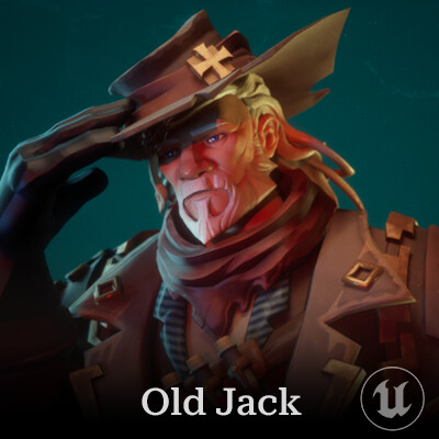 ArtStation - Old Jack - 3D Character Final Major Project