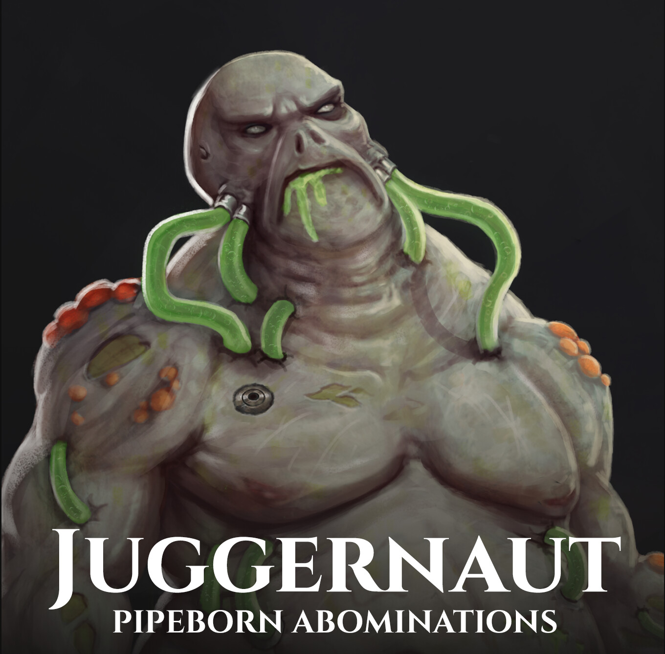 ArtStation - Pipeborn Abominations - Juggernaut